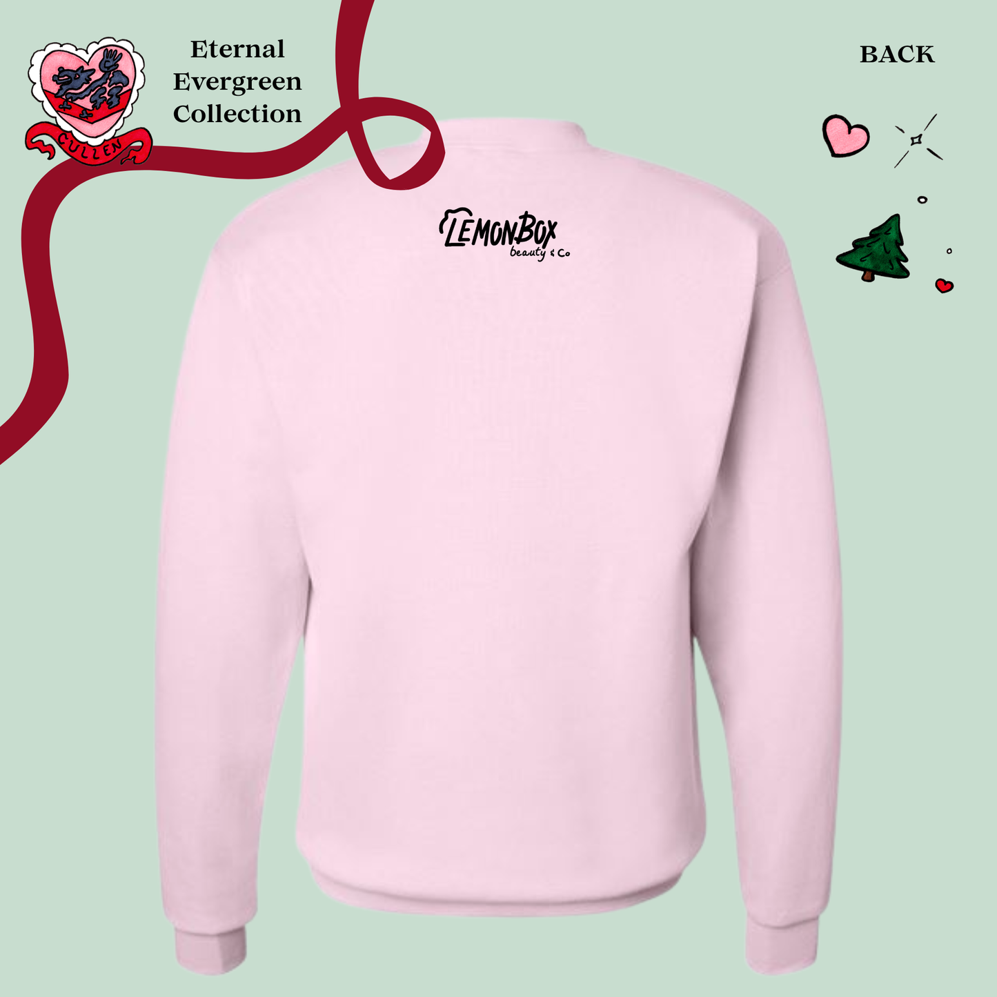 Eternal Evergreen Cullen Core Sweatshirt - Lemon Box Beauty